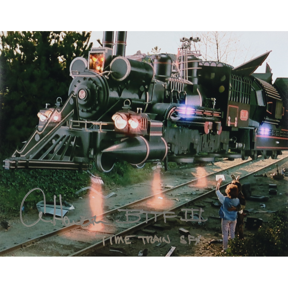 Alan Howarth Signed "Back to the Future Part III" 11x14 Photo Inscribed ...