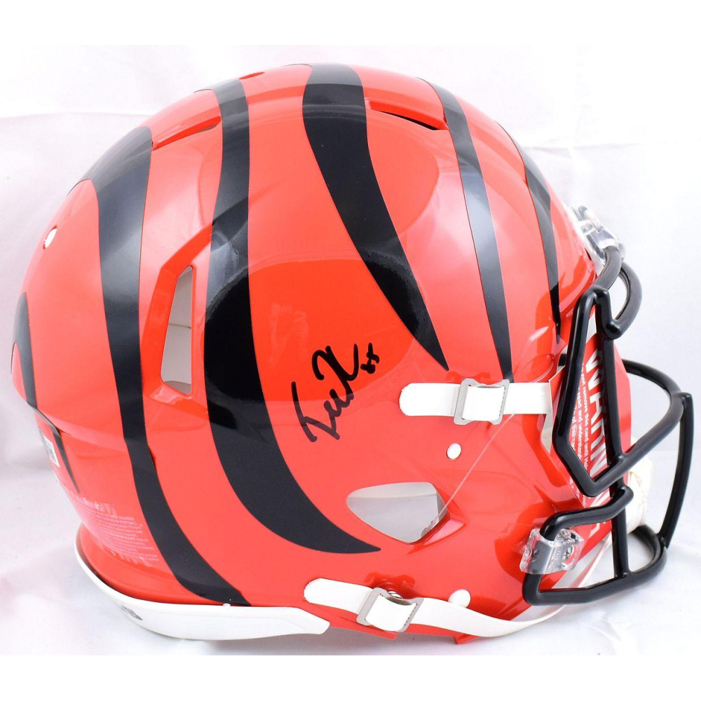 Tee Higgins Signed Bengals Full Size Authentic Speed Helmet (Beckett ...