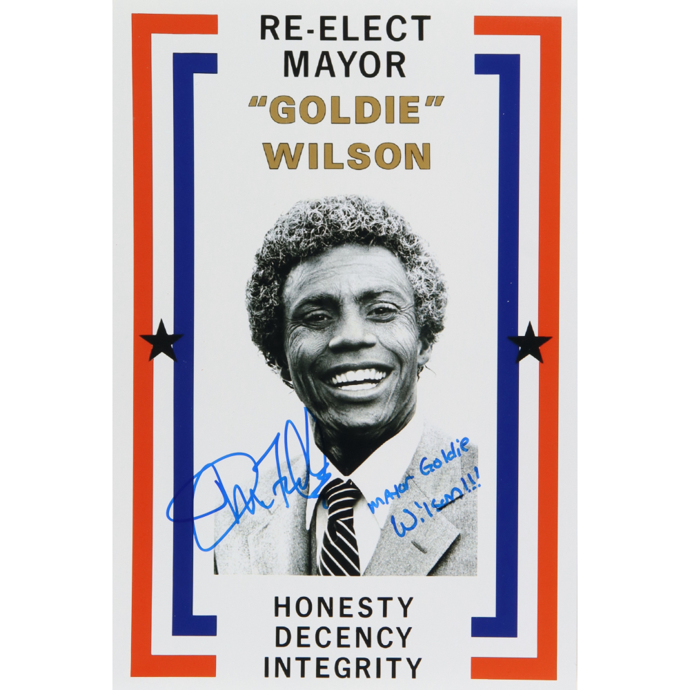 Donald Fullilove Signed Back To The Future II 12x18 Photo Inscribed