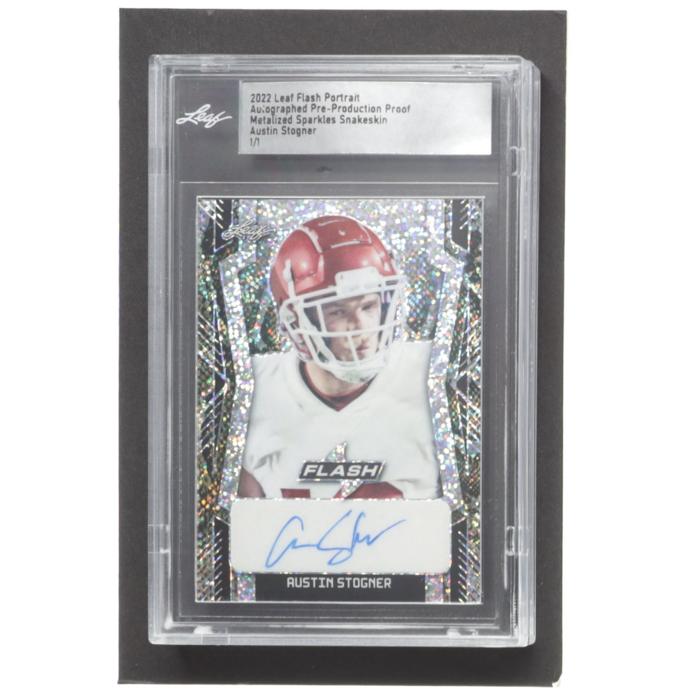Austin Stogner 2022 Leaf Flash Portrait Autographed Pre-Production ...