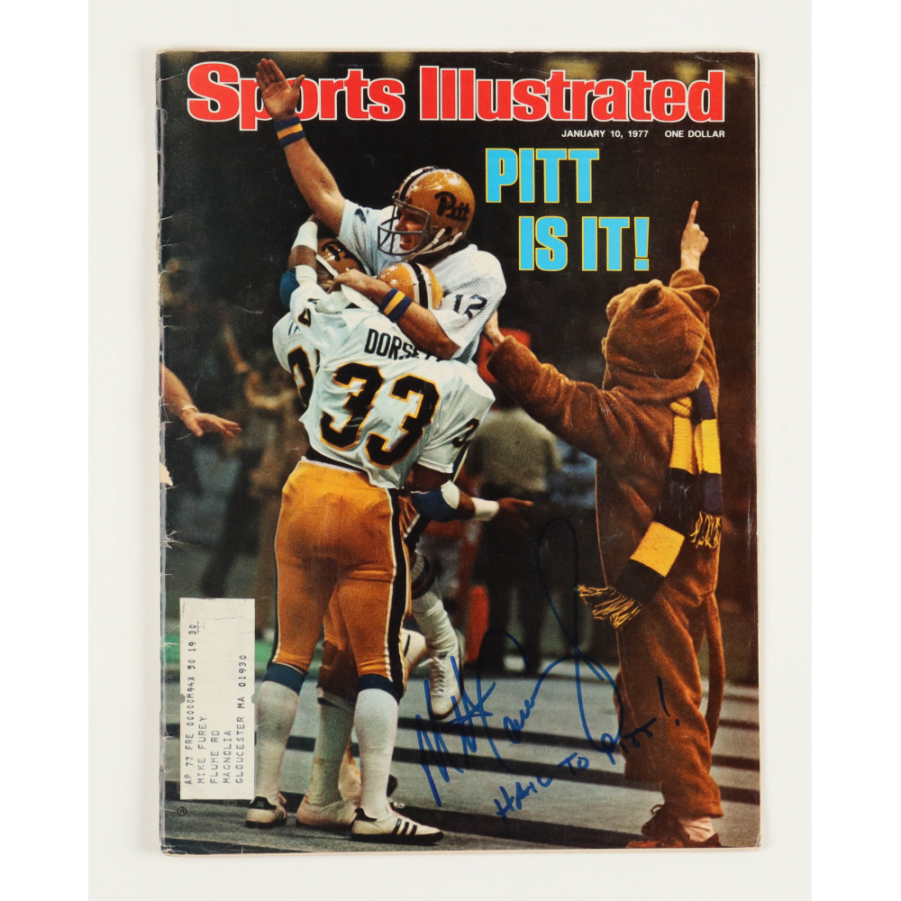 Matt Cavanaugh Signed 1977 "Sports Illustrated" Magazine Inscribed ...