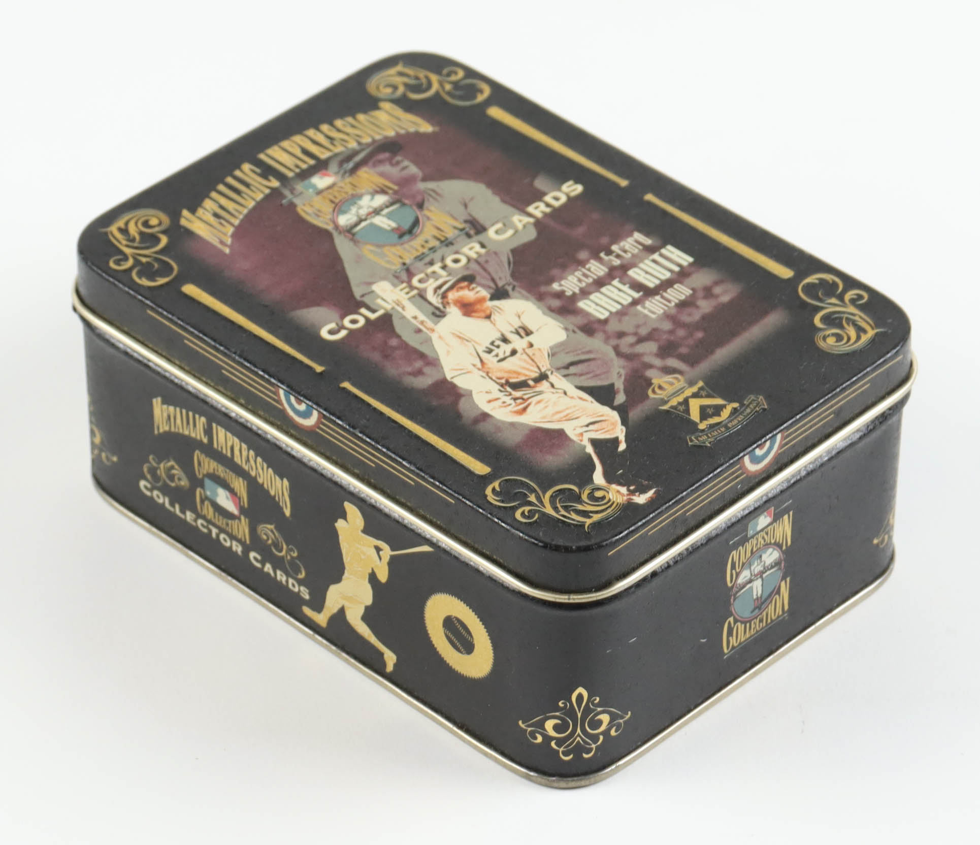 Complete Set of (5) Babe Ruth Metallic Impressions Collector Cards in ...