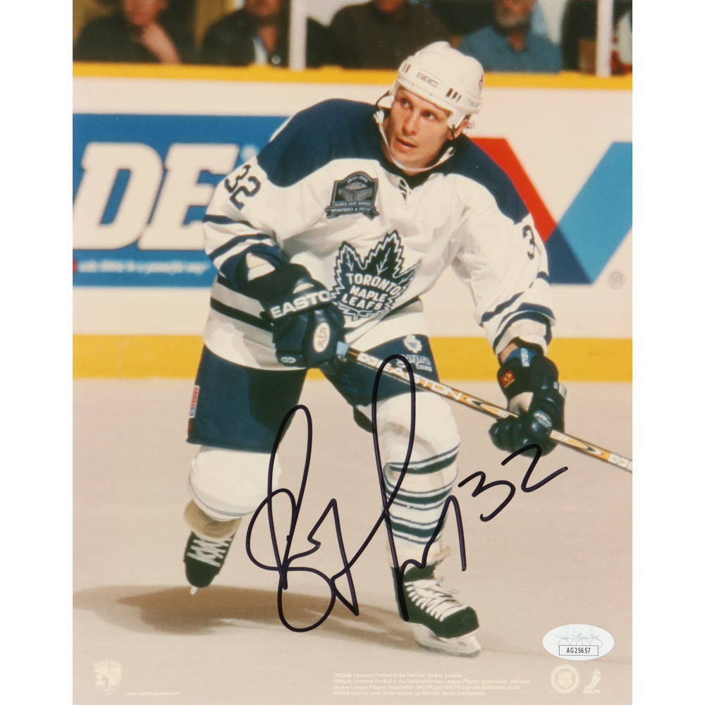 Steve Thomas Signed Maple Leafs 8x10 Photo (JSA) | Pristine Auction