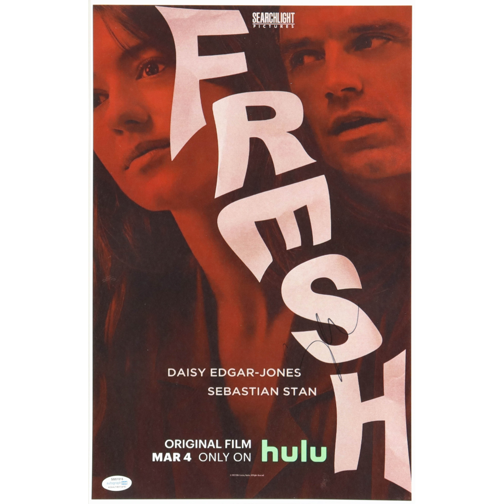 Sebastian Stan Signed "Fresh" 11x17 Photo (AutographCOA) | Pristine Auction