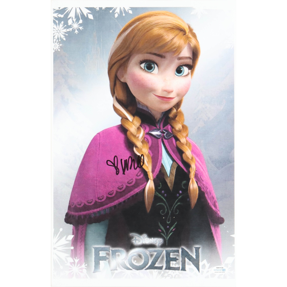Kristen Bell Signed "Frozen" 11x17 Photo (AutographCOA) | Pristine Auction