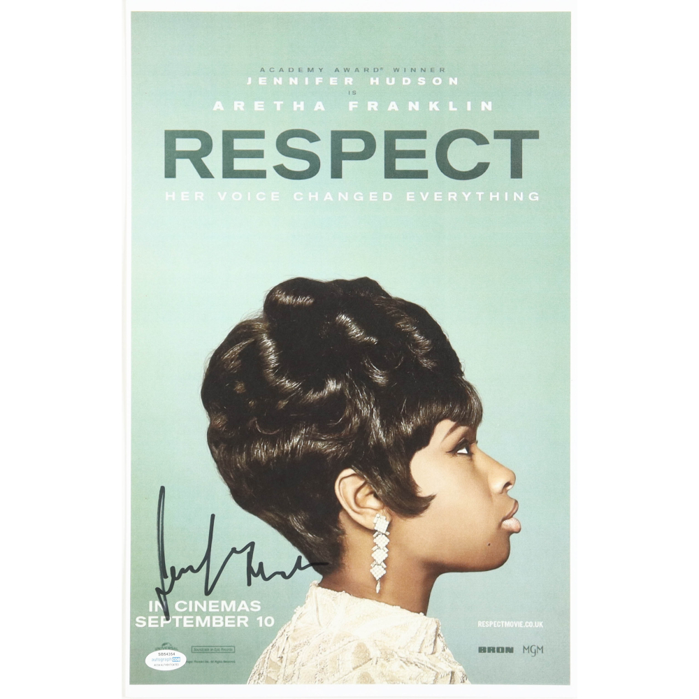 Jennifer Hudson Signed "Respect" 11x17 Photo (AutographCOA) | Pristine ...