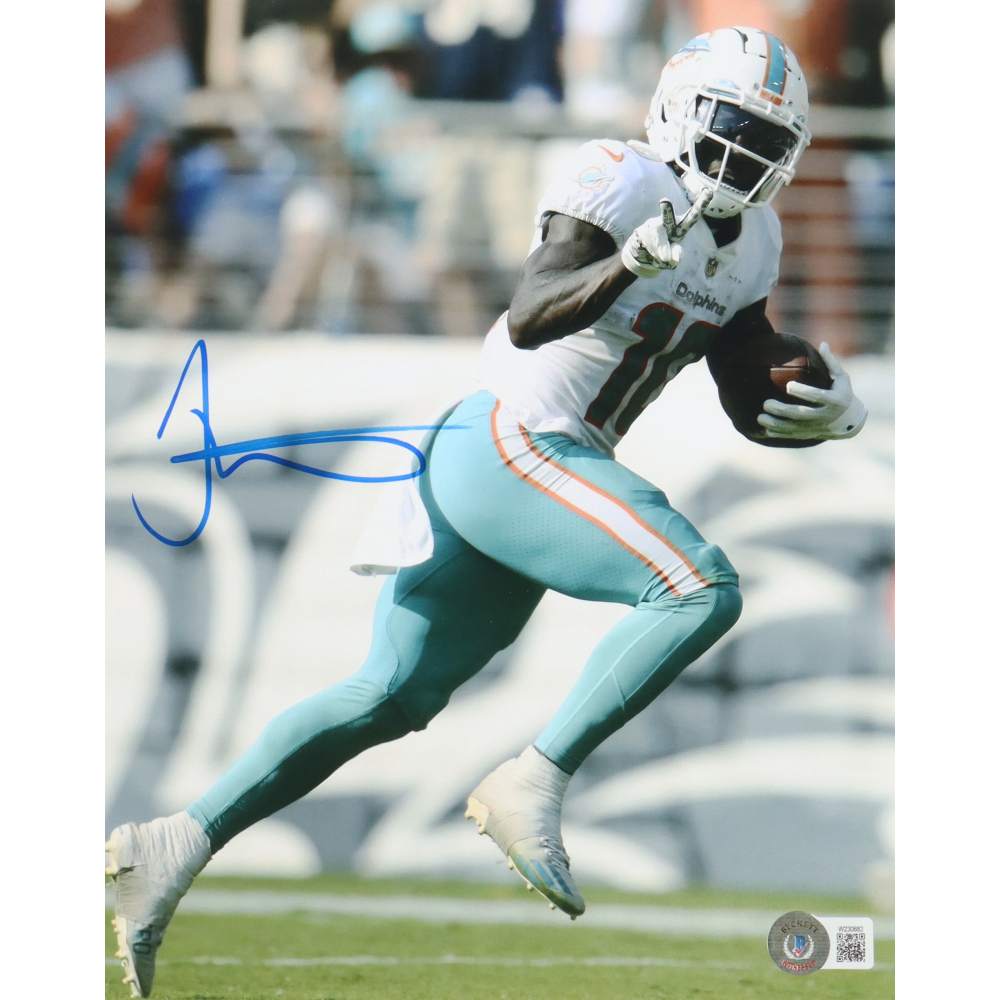 Tyreek Hill Signed Dolphins 8x10 Photo (Beckett) | Pristine Auction