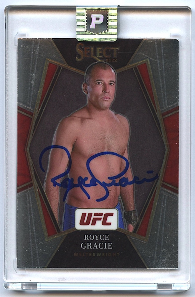 Royce Gracie Signed 2022 Select UFC #118 (PA Encapsulated) | Pristine ...