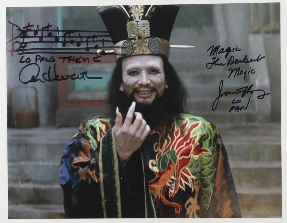 James Hong Signed "Big Trouble In Little China" 11x14 Photo WIth ...