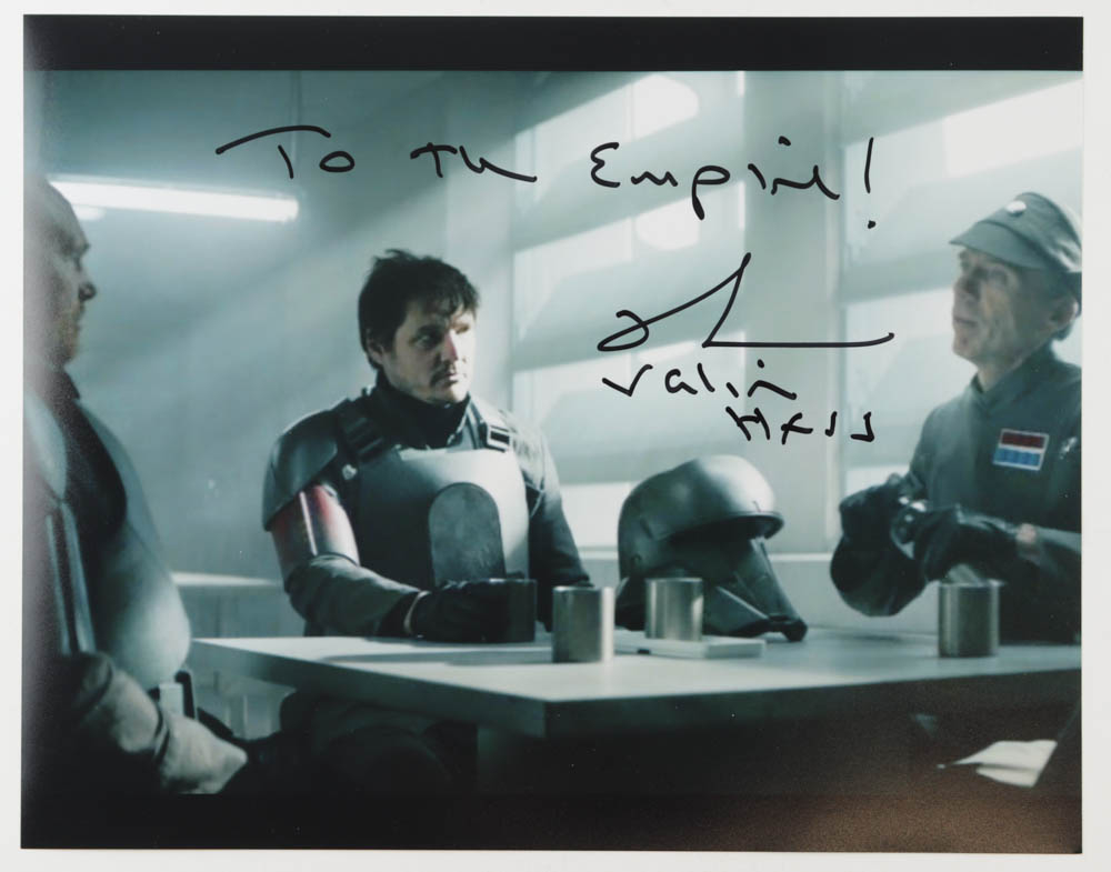 Richard Brake Signed "Star Wars: The Mandalorian" 11x14 Photo Inscribed ...