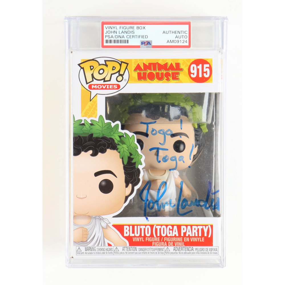 John Landis Signed "Animal House" #915 Bluto (Toga Party) Funko Pop ...