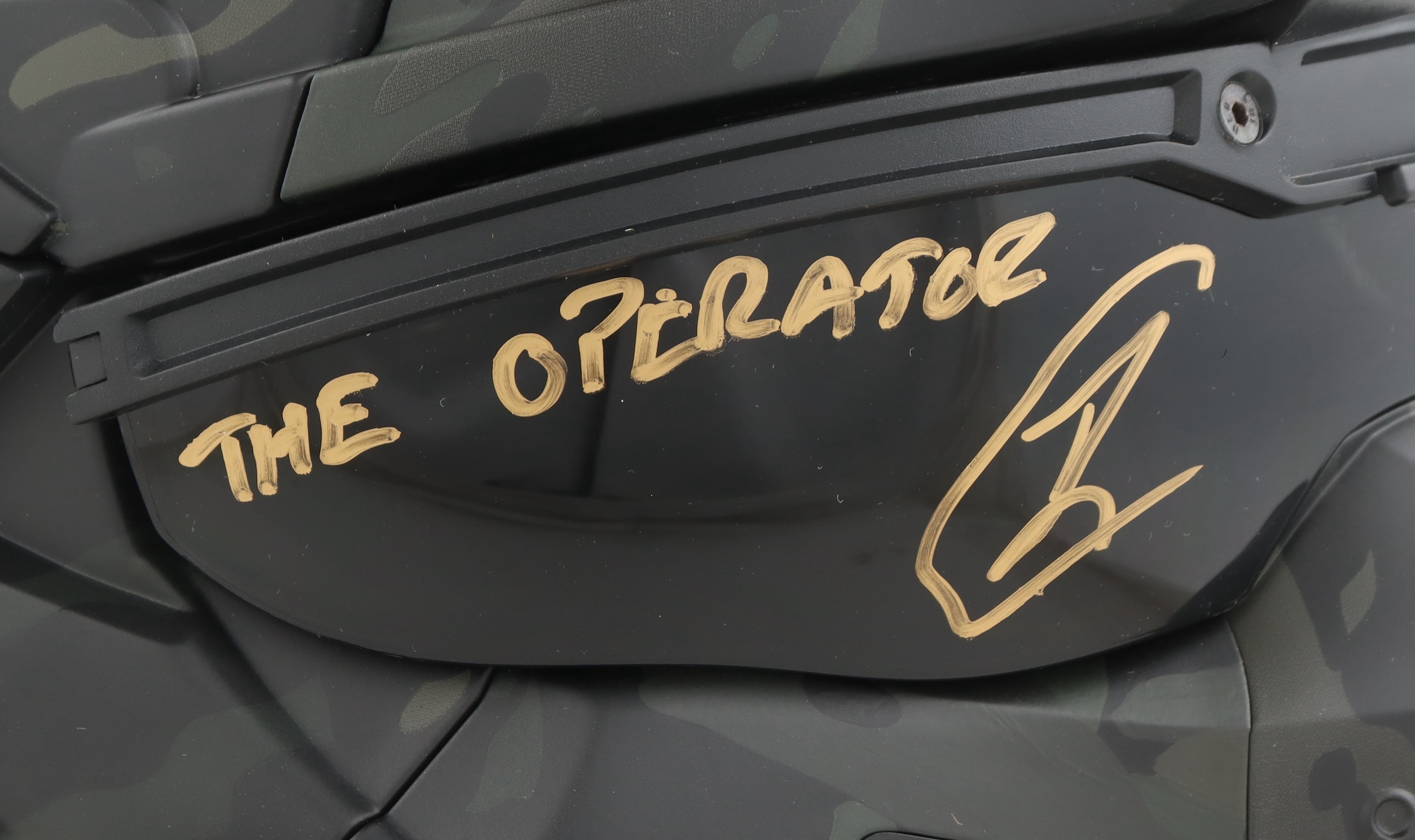 Robert O'Neill Signed Navy SEAL Tactical Helmet Inscribed "The Operator ...