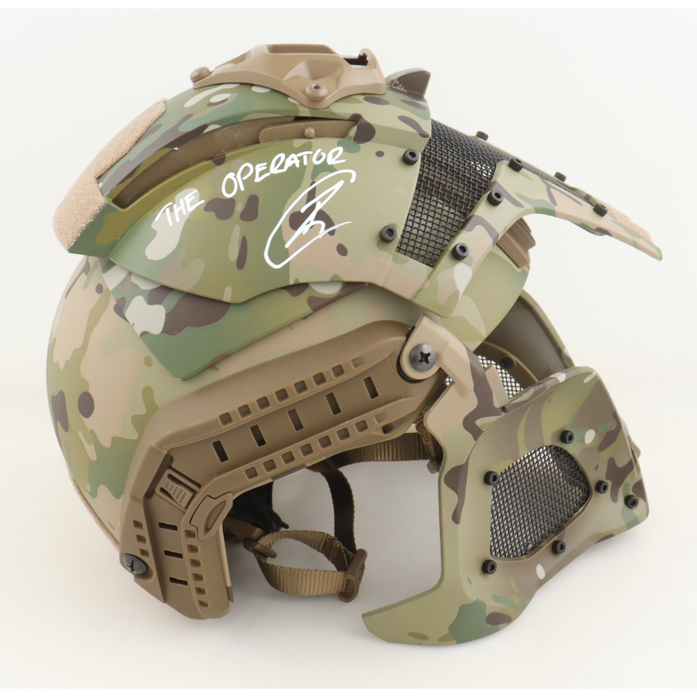 Robert O'Neill Signed Navy SEAL Tactical Helmet Inscribed "The Operator ...