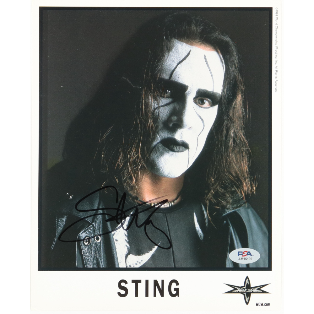Sting Signed 8x10 Photo (PSA) | Pristine Auction