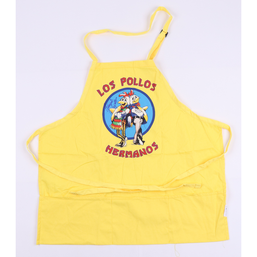 Giancarlo Esposito Signed "Breaking Bad" Los Pollos Hermanos Apron (JSA ...