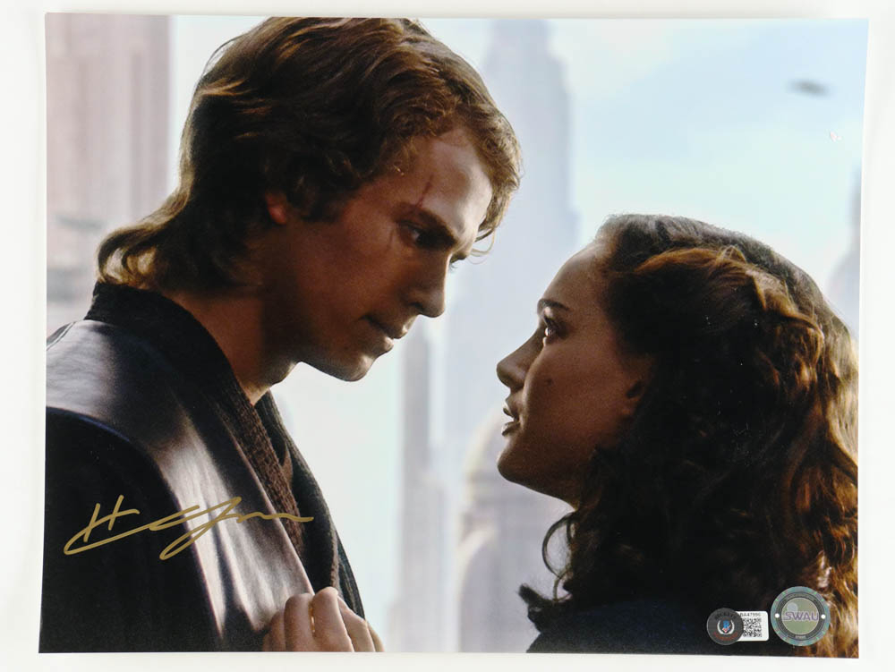 Hayden Christensen Signed "Star Wars" 11x14 Photo (Beckett) | Pristine ...
