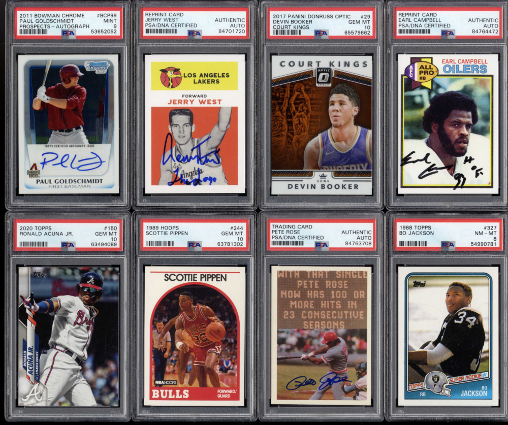 2023 Timeless Authentic “psa Graded Card Collection” Mystery Box Series 