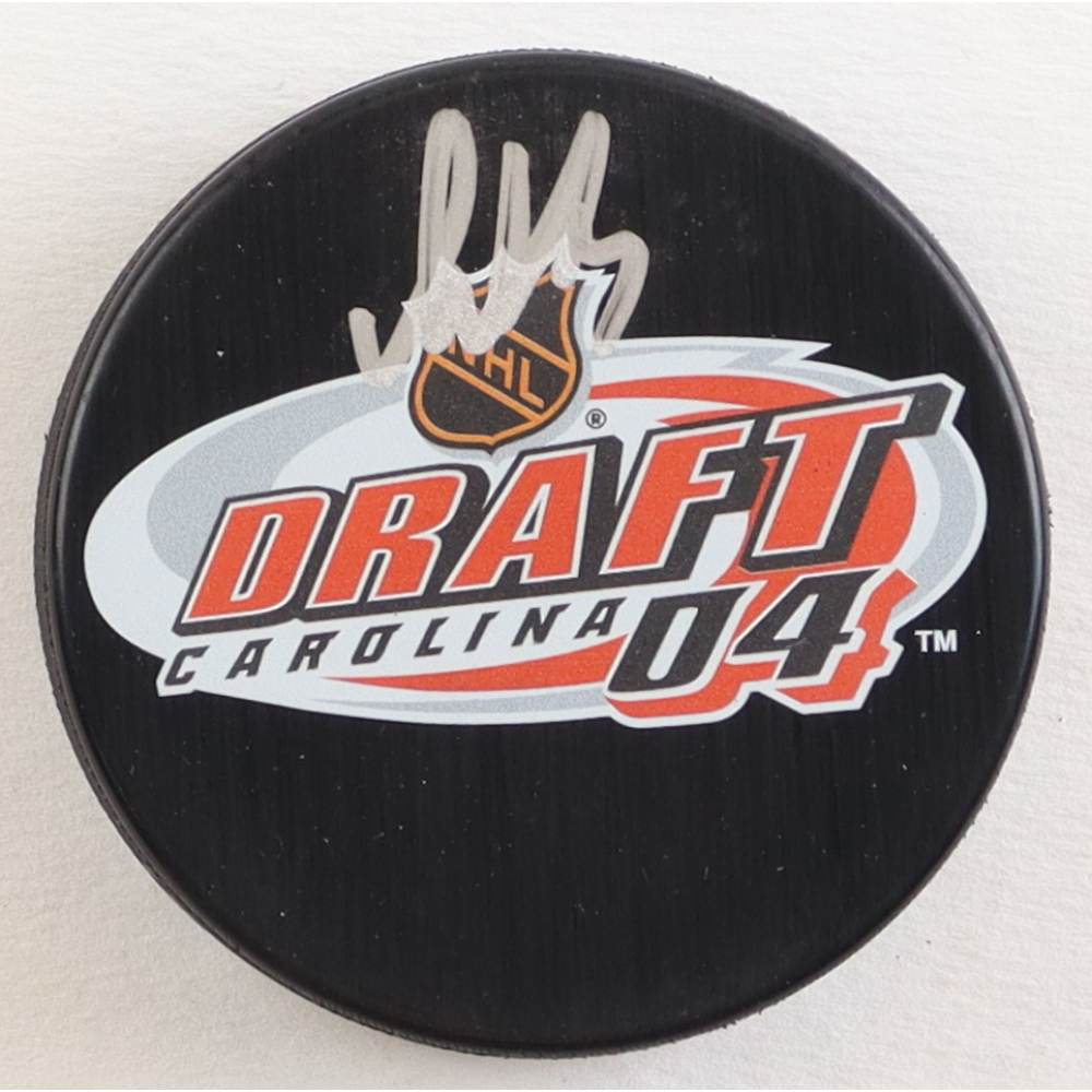 Alex Ovechkin Signed 2004 NHL Draft Logo Official Game Puck (Fanatics ...