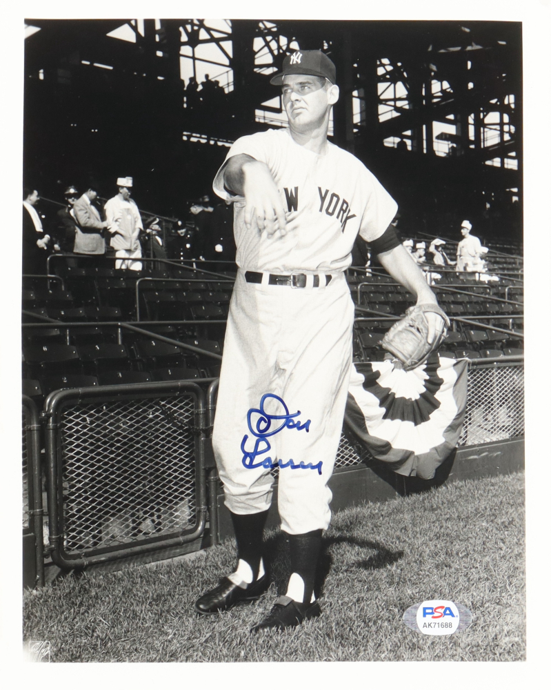 Don Larsen Signed Yankees 8x10 Photo (PSA) | Pristine Auction