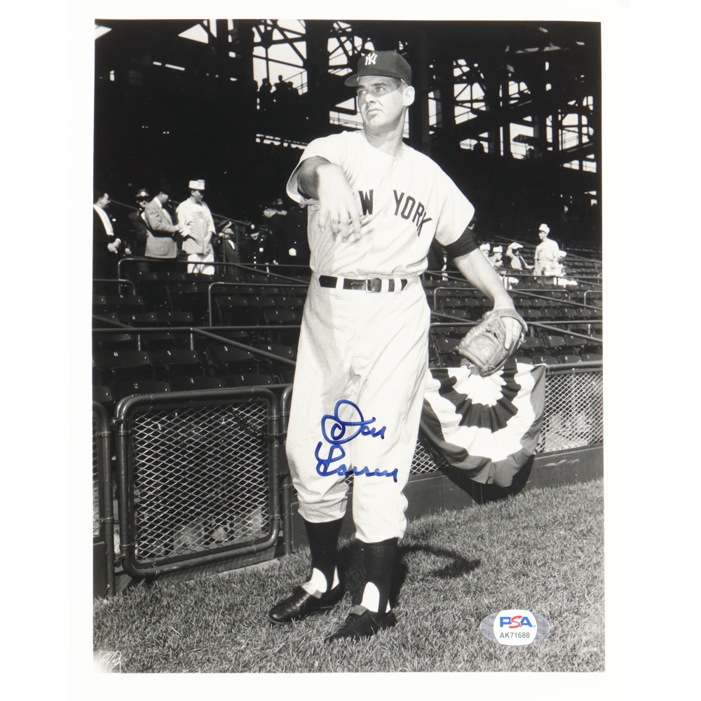 Don Larsen Signed Yankees 8x10 Photo (PSA) | Pristine Auction