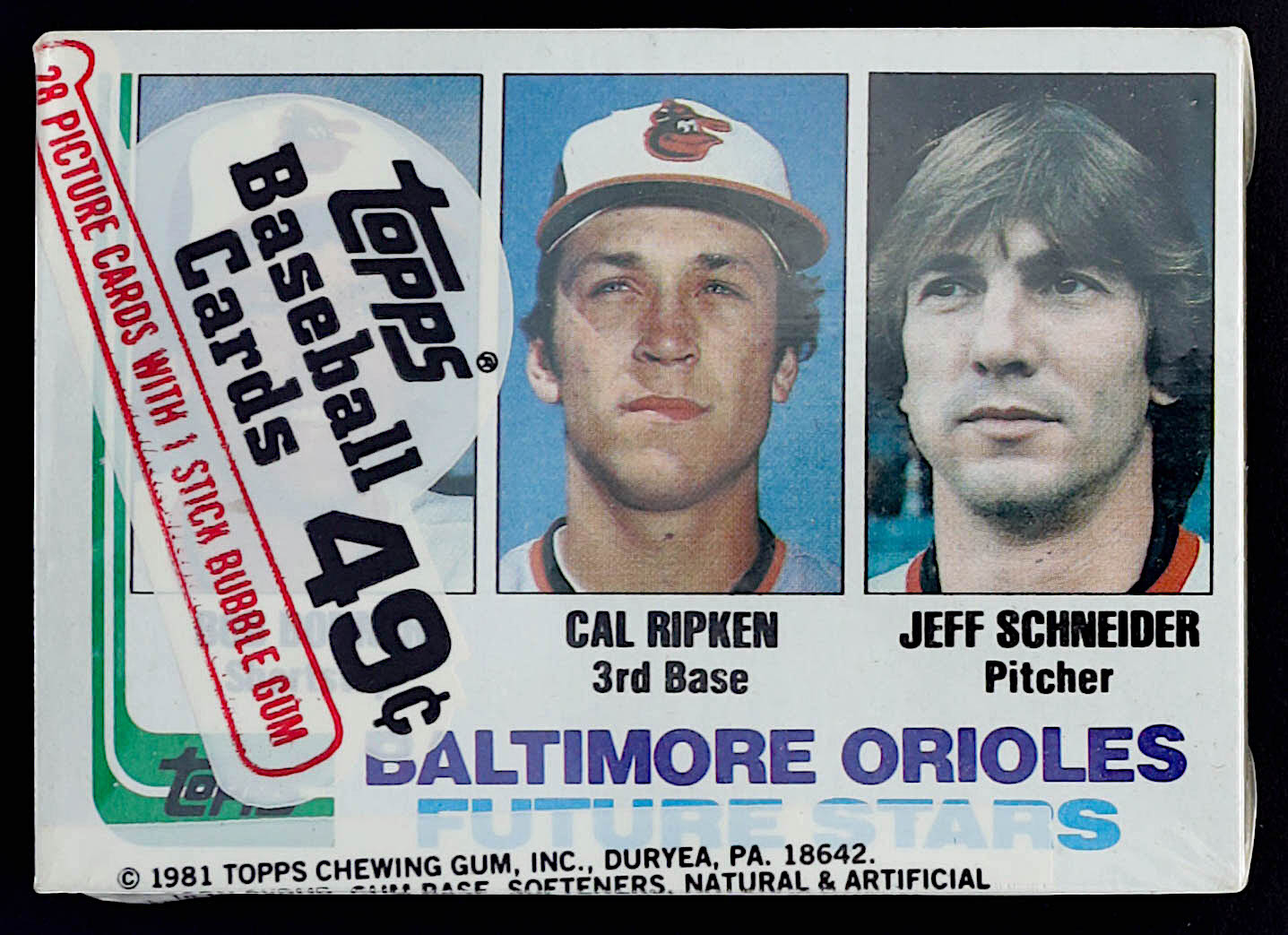 1981 Topps Baseball Cello Pack With (28) Cards | Pristine Auction