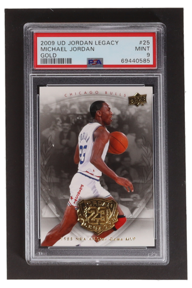 Michael Jordan 2009-10 Upper Deck Michael Jordan Legacy Collection Gold ...