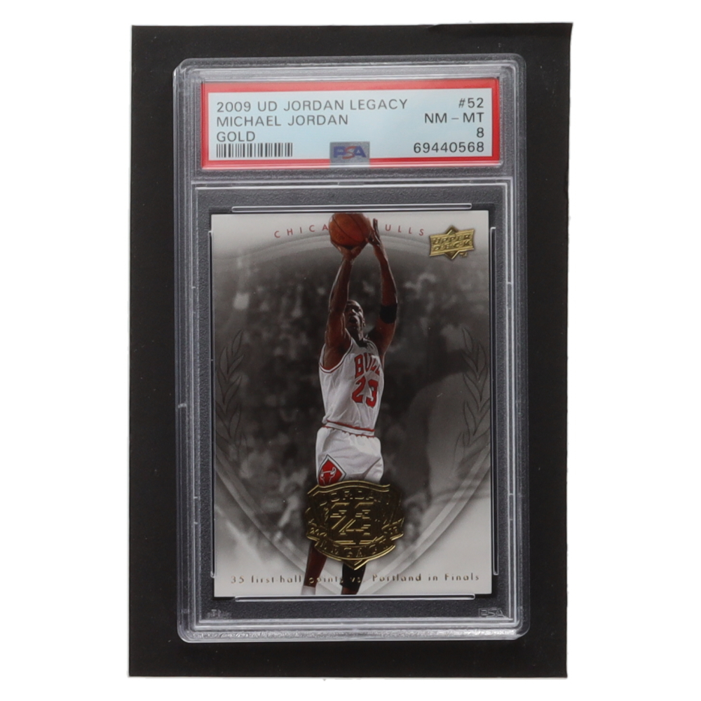 Michael Jordan 2009-10 Upper Deck Michael Jordan Legacy Collection Gold ...