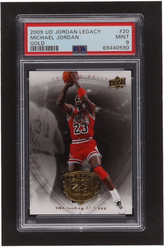 Michael Jordan 2009-10 Upper Deck Michael Jordan Legacy Collection Gold ...