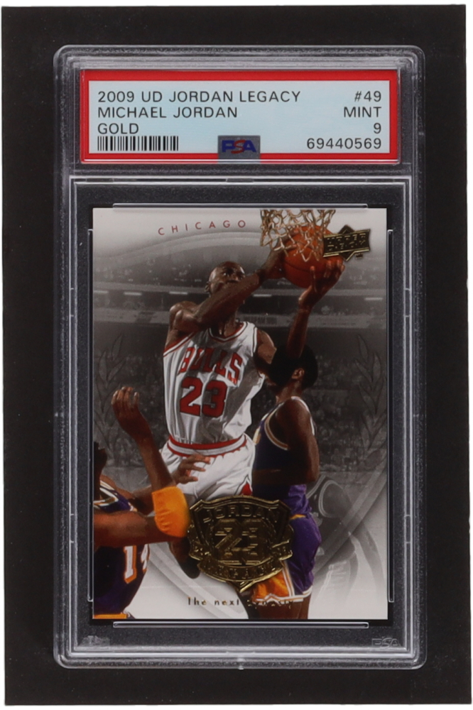 Michael Jordan 2009-10 Upper Deck Michael Jordan Legacy Collection Gold ...