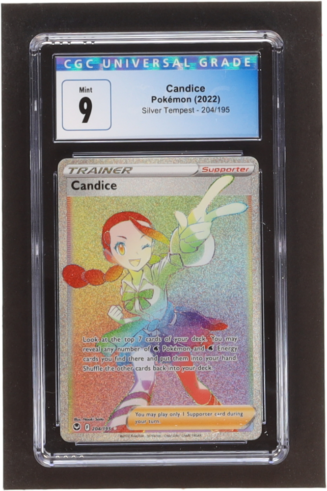 Candice 2022 Pokemon Sword and Shield Silver Tempest #204 (CGC 9) | Pristine Auction