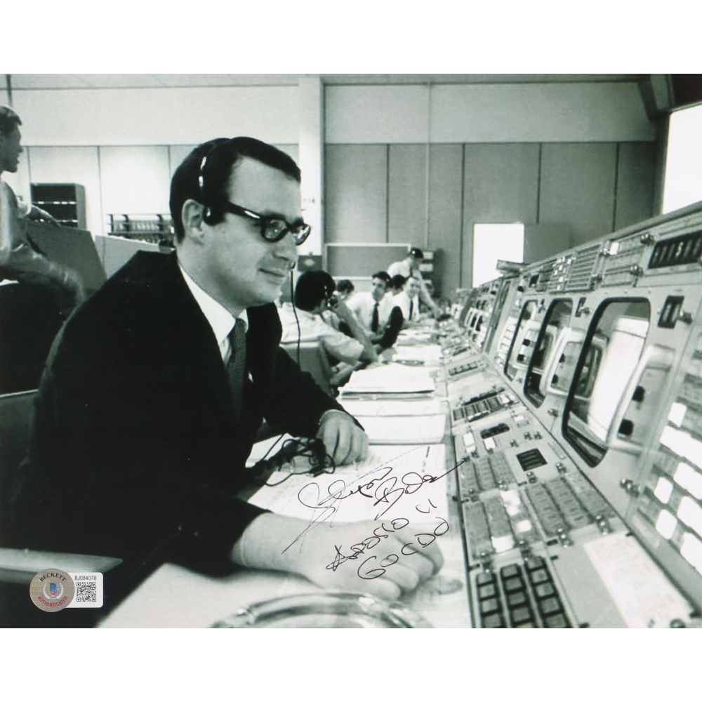 Steve Bales Signed 8x10 Photo Inscribed "Apollo 11 Guido" (Beckett ...