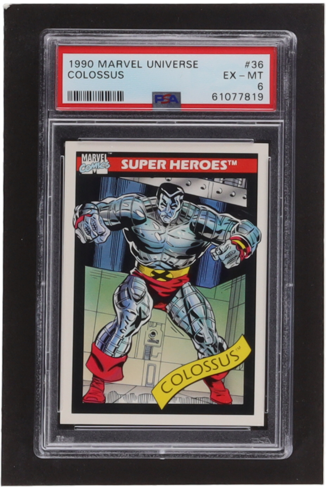 Colossus 1990 Impel Marvel Universe I #36 (PSA 6) | Pristine Auction