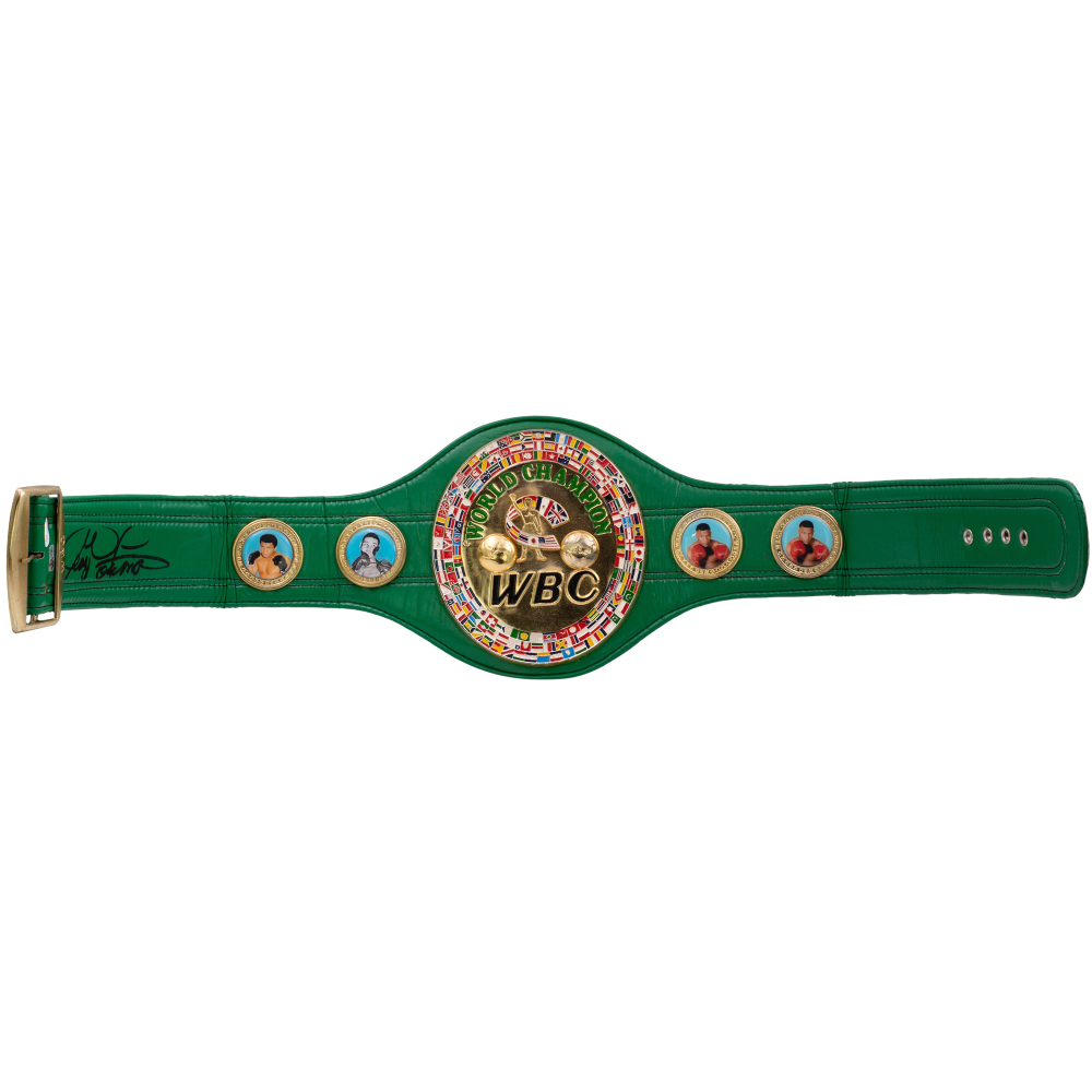 George Foreman Signed Full-Size WBC Heavyweight Championship Belt (JSA ...