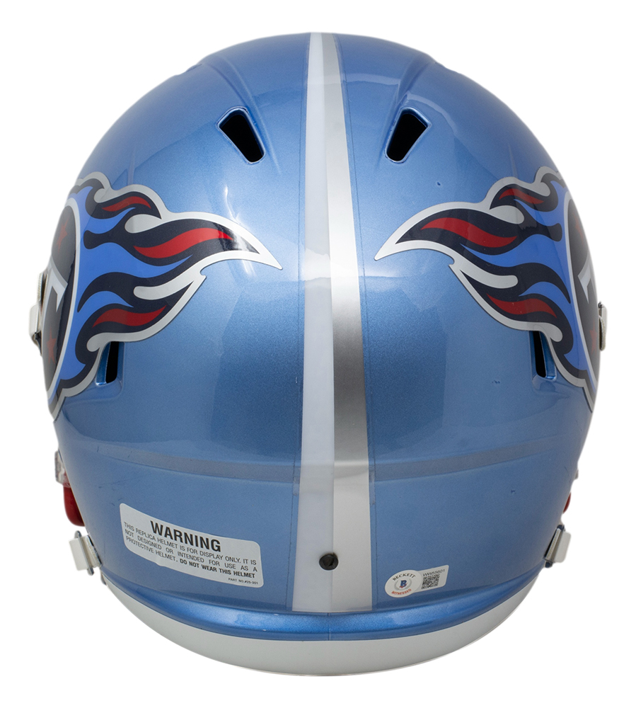 Derrick Henry Signed Titans Full-Size Flash Alternate Speed Helmet ...