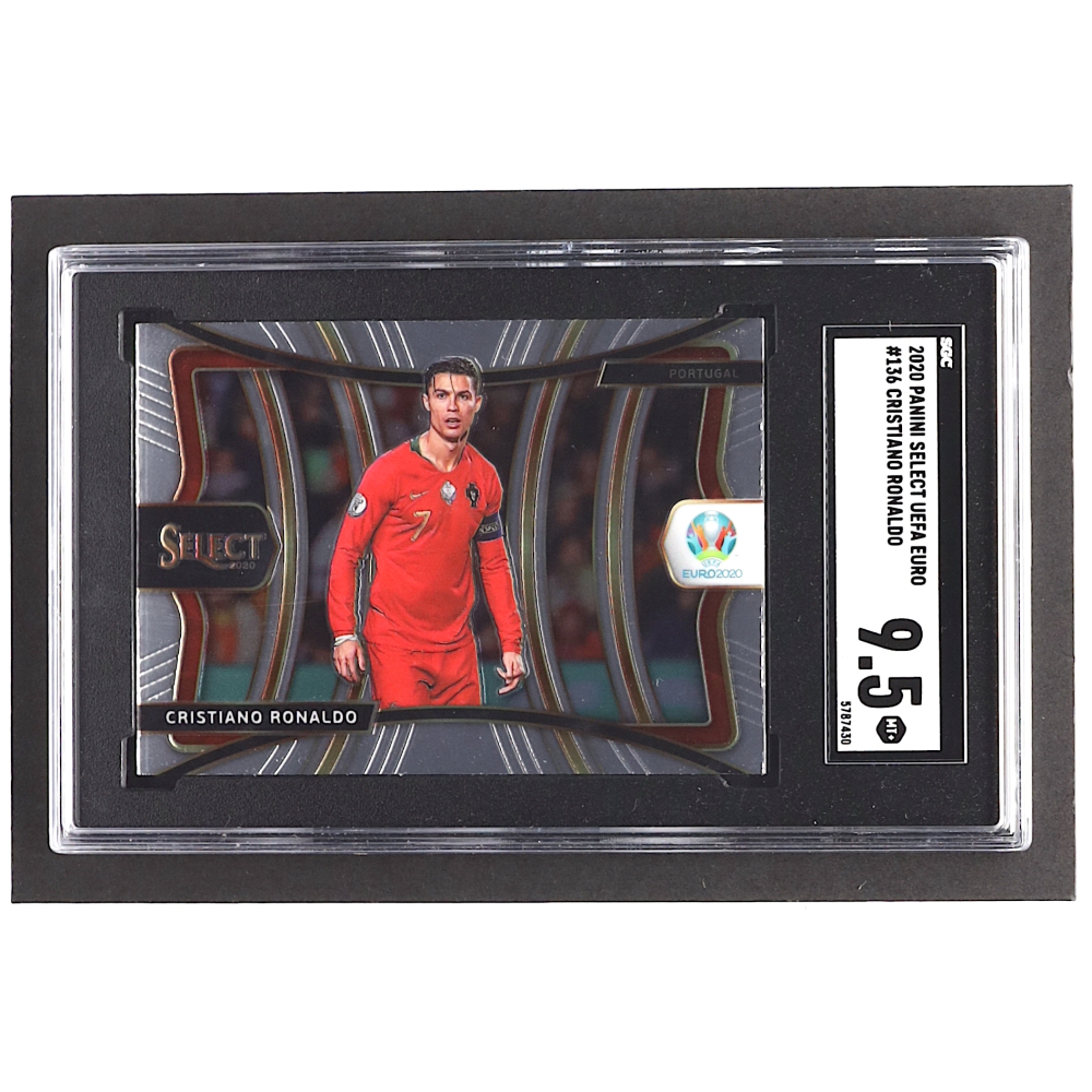 Cristiano Ronaldo 2020 Select UEFA Euro #136 (SGC 9.5) | Pristine Auction