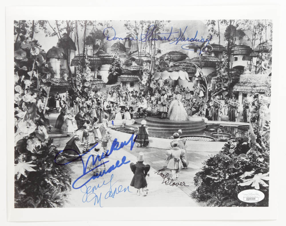 "The Wizard of Oz" 8x10 Photo Signed By (4) with Karl Slover, Mickey ...