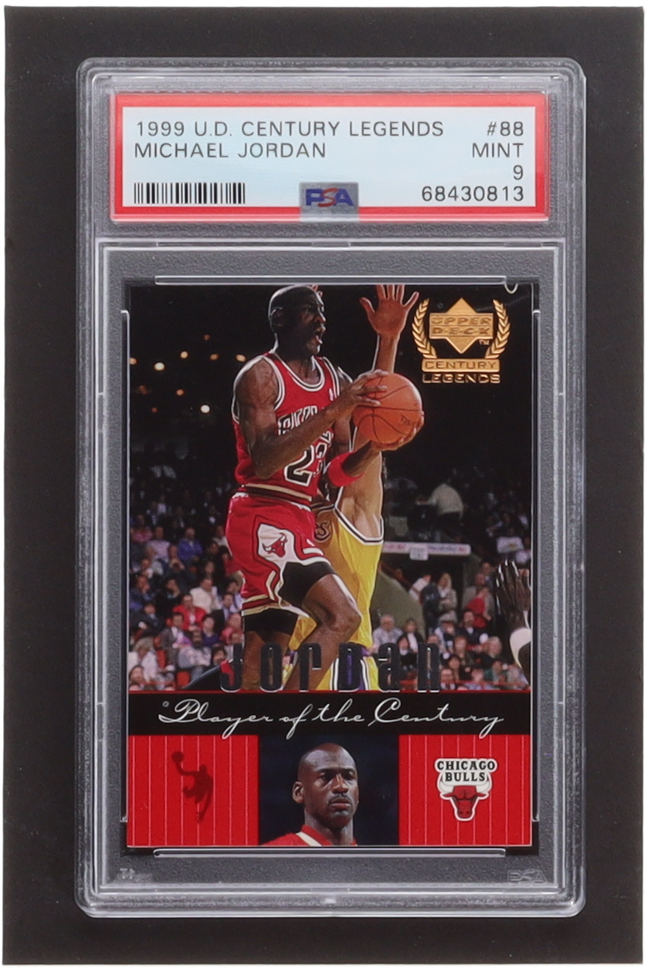 Michael Jordan 1999 Upper Deck Century Legends #88 (PSA 9) | Pristine ...