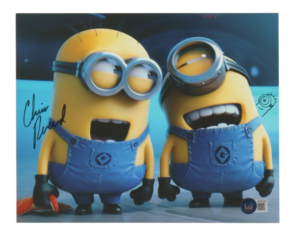 Chris Renaud Signed "Minions" 8x10 Photo with Hand-Drawn Sketch ...