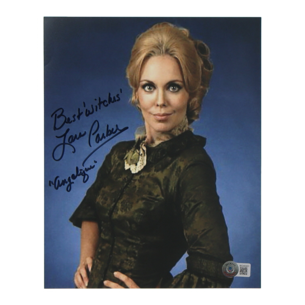 Lara Parker Signed "Dark Shadows" 8x10 Photo Inscribed "Best 'Witches ...