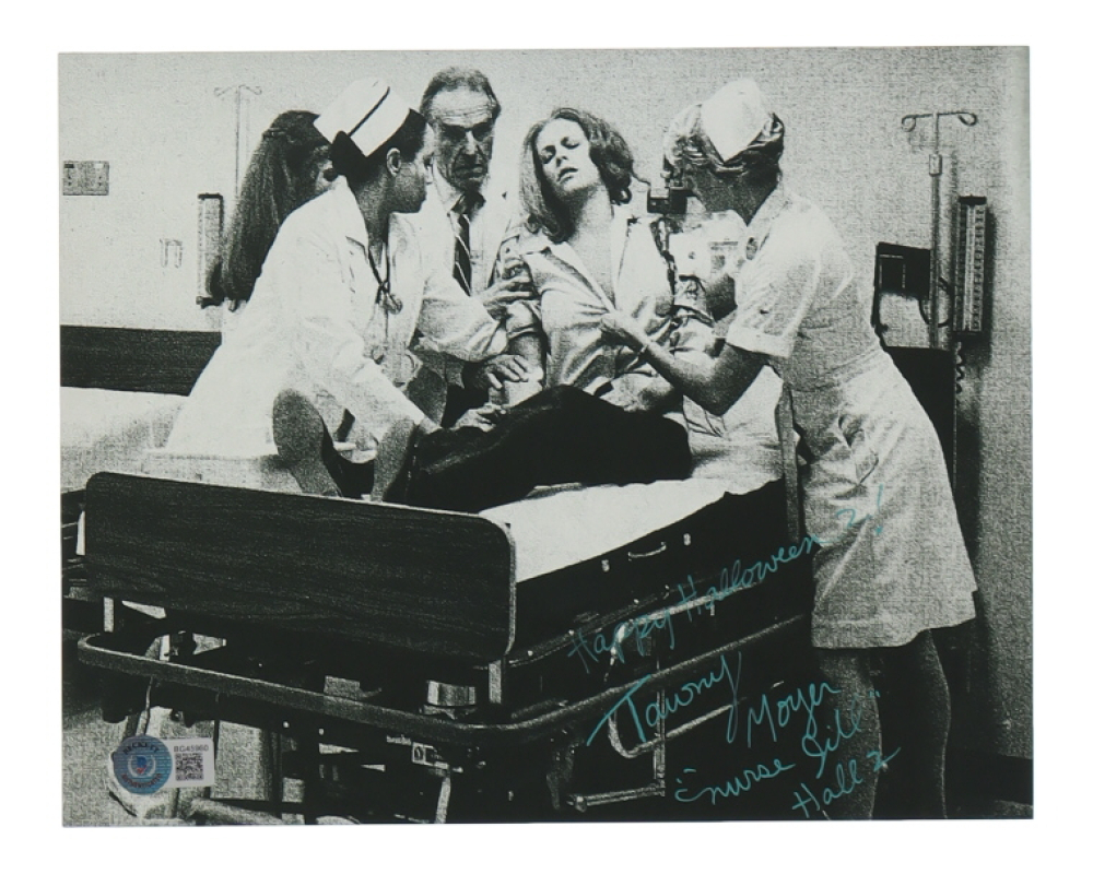 Tawny Moyer Signed "Halloween II" 8x10 Photo Inscribed "Happy Halloween ...