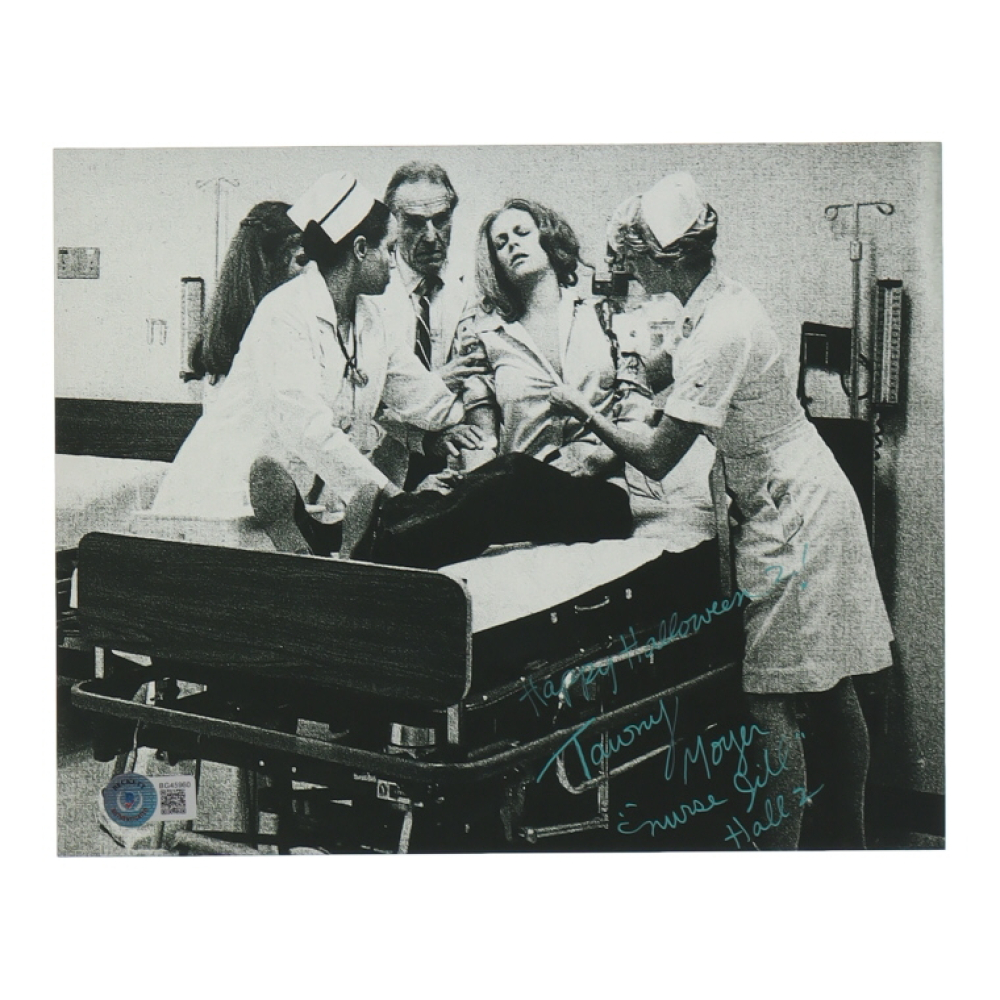 Tawny Moyer Signed "Halloween II" 8x10 Photo Inscribed "Happy Halloween", "'Nurse Jill'" & "Hall ...