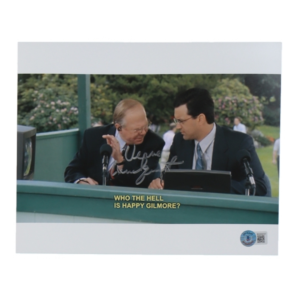 Verne Lundquist Signed "Happy Gilmore" 8x10 Photo (Beckett) | Pristine ...