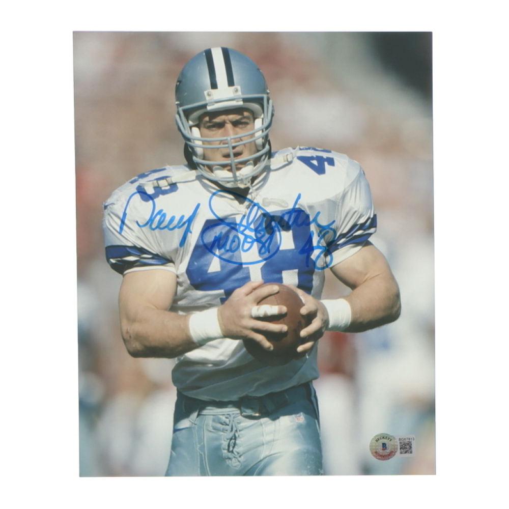 Daryl "Moose" Johnston Signed Cowboys 8x10 Photo (Beckett) | Pristine ...