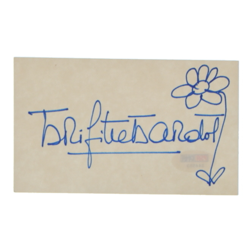 Brigitte Bardot Signed 3x5 Index Card (PSA) | Pristine Auction