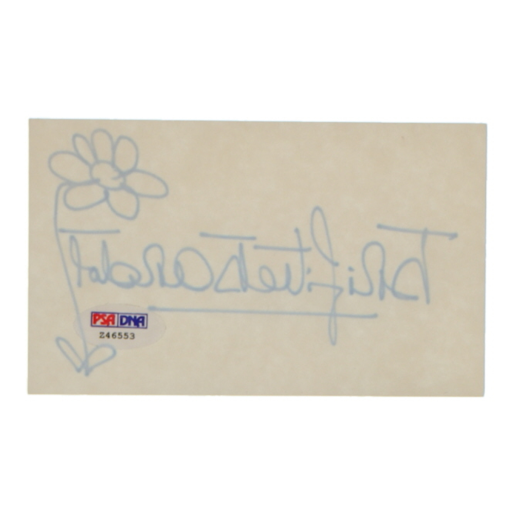 Brigitte Bardot Signed 3x5 Index Card (PSA) | Pristine Auction