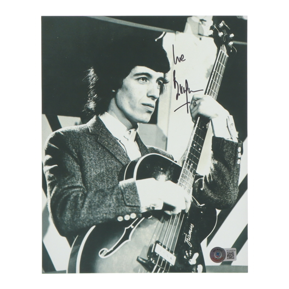 Bill Wyman Signed 8x10 Photo inscribed "Love" (Beckett) | Pristine Auction