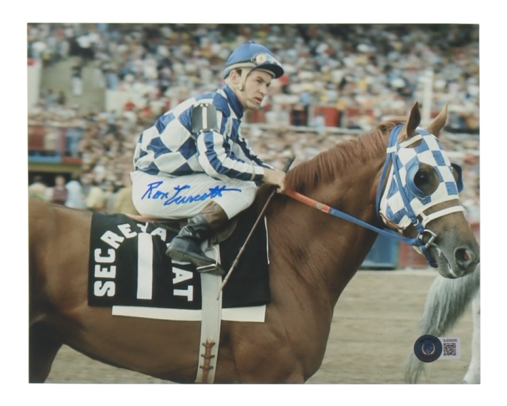 Ron Turcotte Signed 8x10 Photo (Beckett) | Pristine Auction