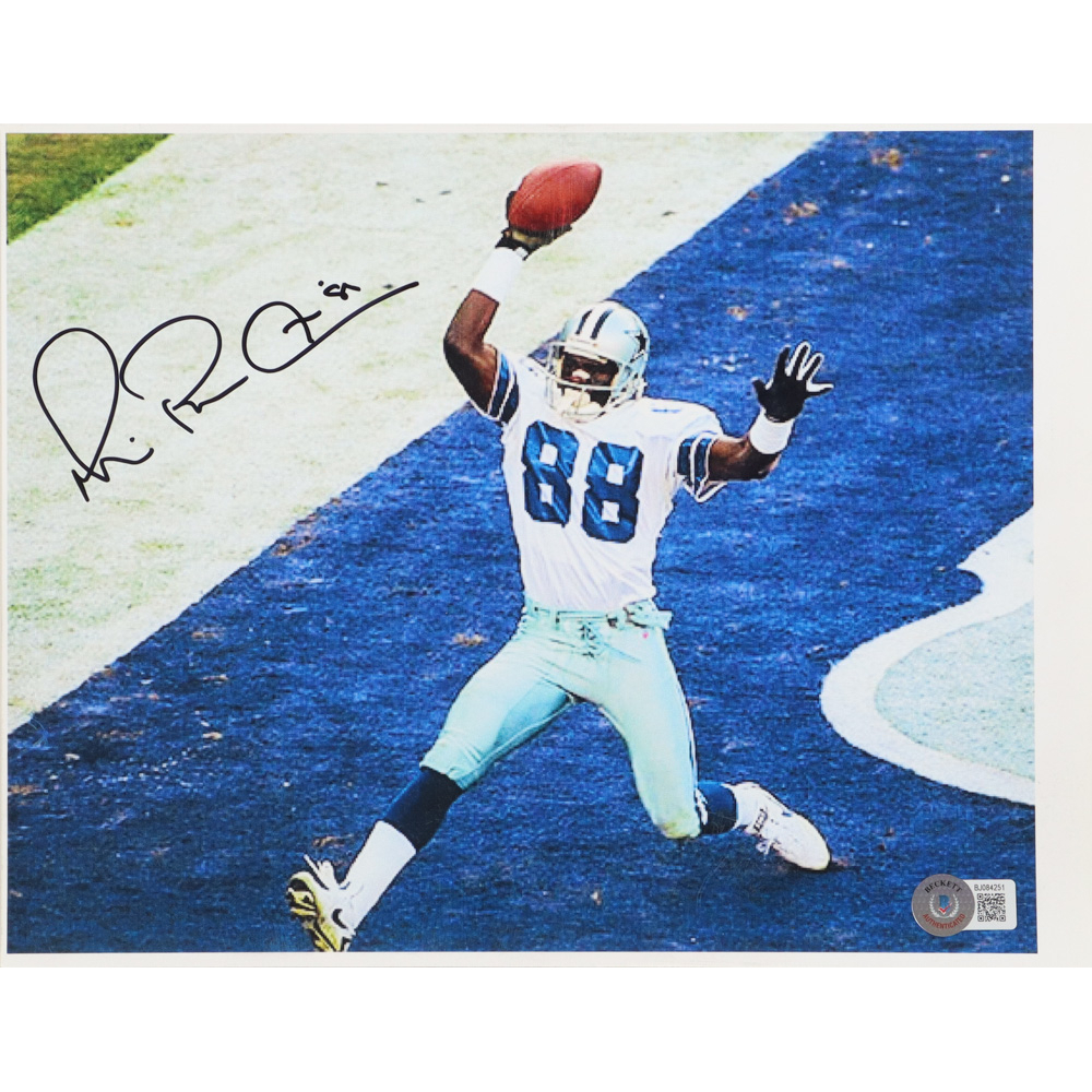 Michael Irvin Signed Cowboys 8x10 Photo (Beckett) | Pristine Auction