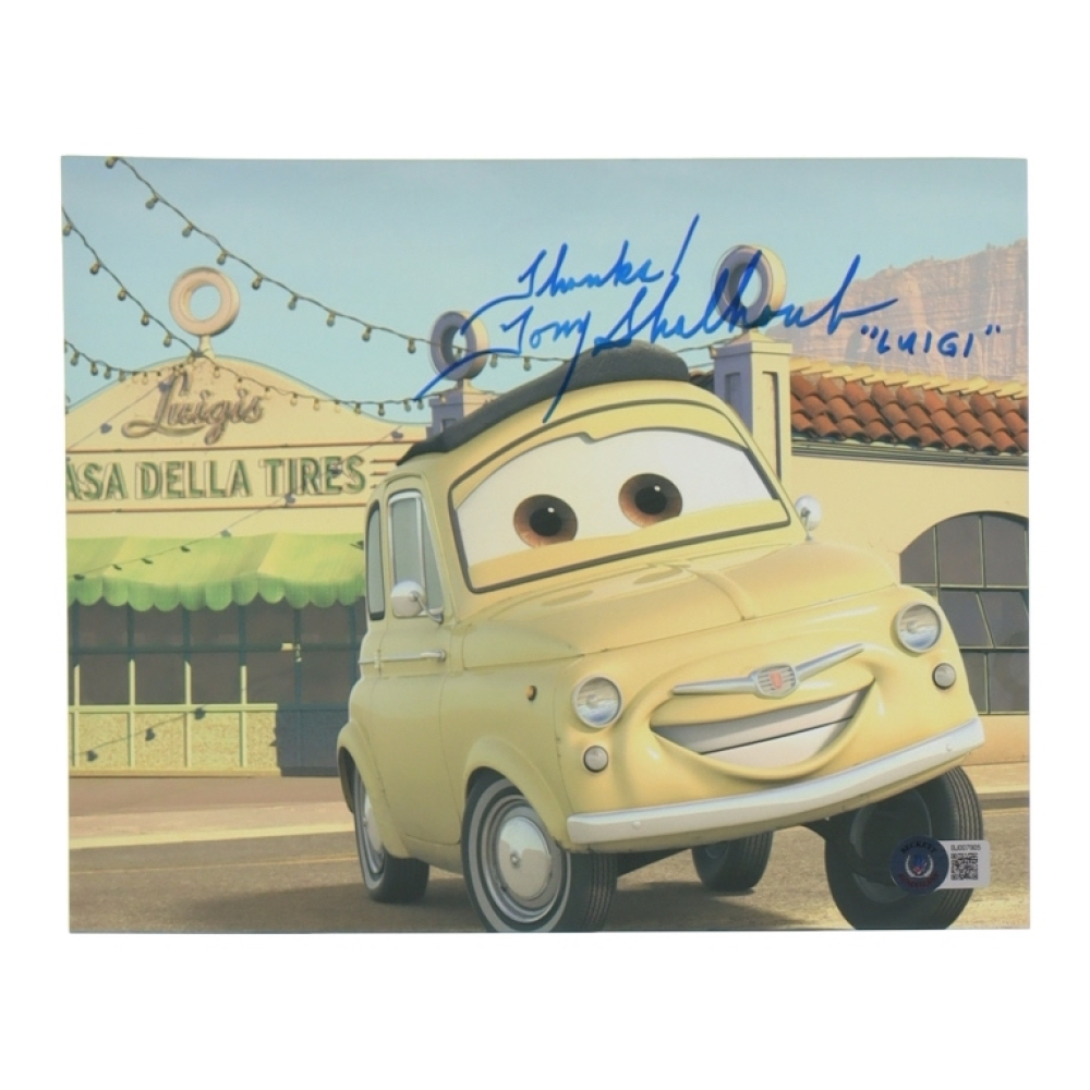 Tony Shalhoub Signed "Cars" 8x10 Photo Inscribed "Thanks!" & "Luigi ...