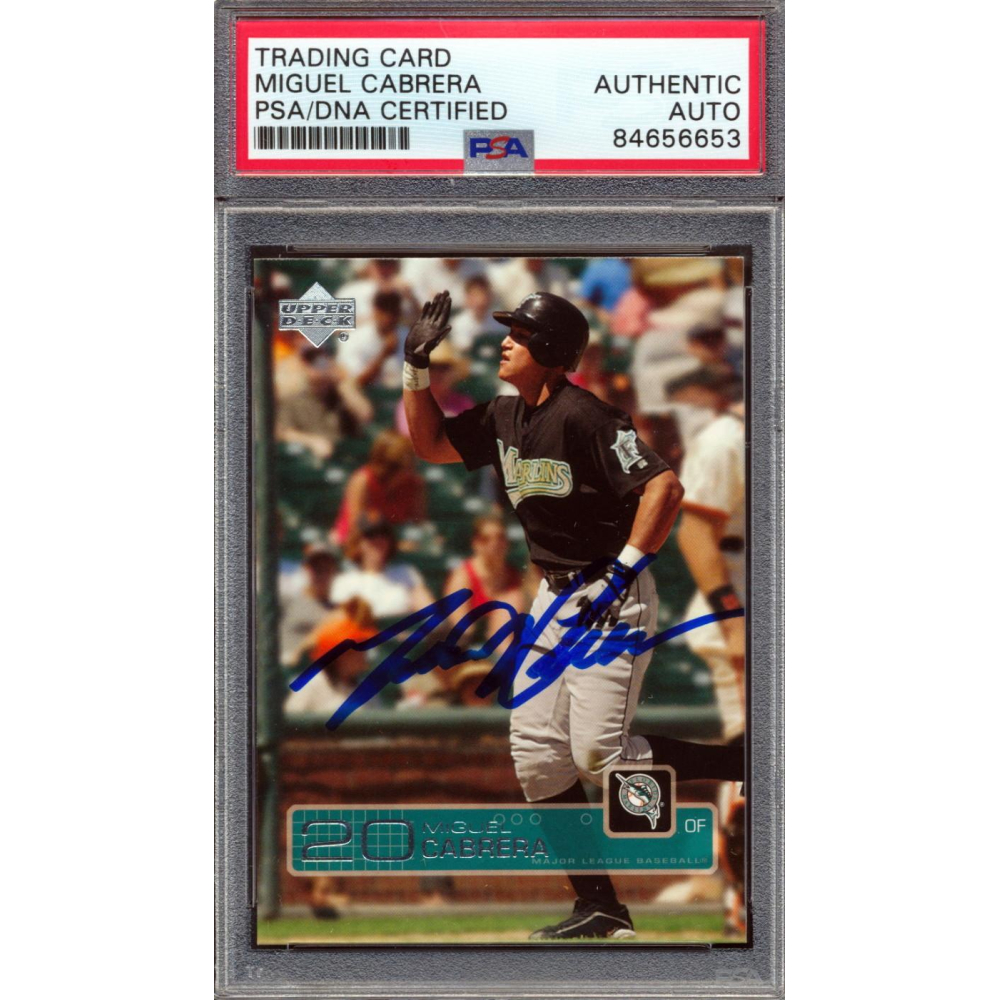 Miguel Cabrera Signed 2003 Upper Deck (PSA) | Pristine Auction